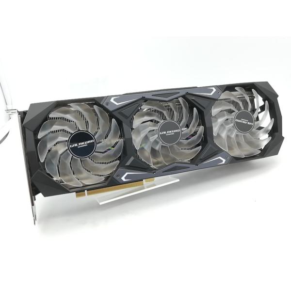 ■分類：ビデオボード■ランク：中古■メーカー：玄人志向■製造番号：O3A0037411■備考：背面ネジ部に封印シール無し 状態：ヒートシンク軽度汚れ 付属品：箱、印刷物、増設ファン、LED制御用ケーブル、サポートステイキット■保証期間：１週...