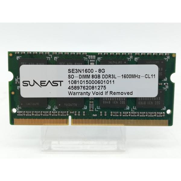 ■分類：メモリー■ランク：中古■メーカー：204PIN■製造番号：S/SUNEAST 1275■備考：SEC(Samsung)/SUNEAST両面計16枚付属品：本体のみ■保証期間：１週間■注意事項：お客様のモニター発色の具合によって、実際...