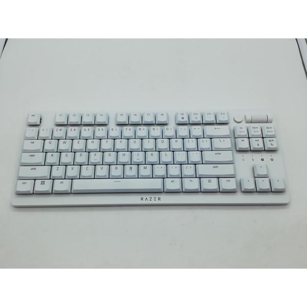 ■分類：パソコン用アクセサリー■ランク：中古■メーカー：Razer■製造番号：PM2309F78000252■備考：■キーボード：US配列：テンキーレス：有線/無線/BT：メカニカル(Razer LowProfile Linear Opti...