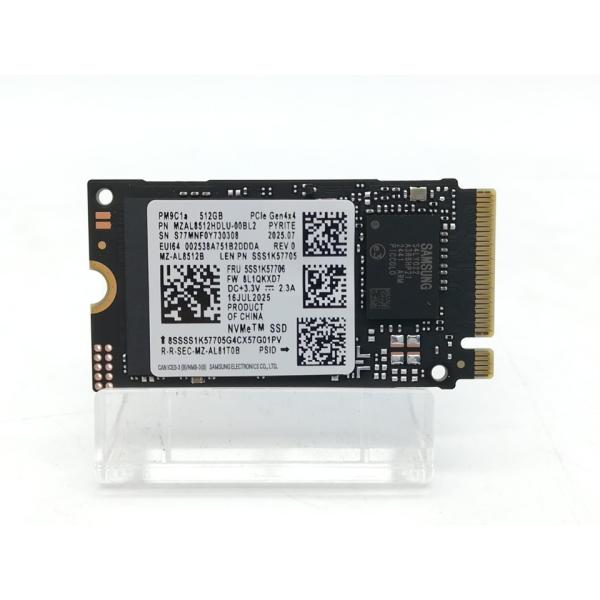 ■分類：SSD■ランク：中古■メーカー：各社■製造番号：S77MNF0Y730308■備考：SAMSUNG PM9C1a MZAL8512HDLU-00BL2 付属品：本体のみ■保証期間：１週間■注意事項：お客様のモニター発色の具合によって...