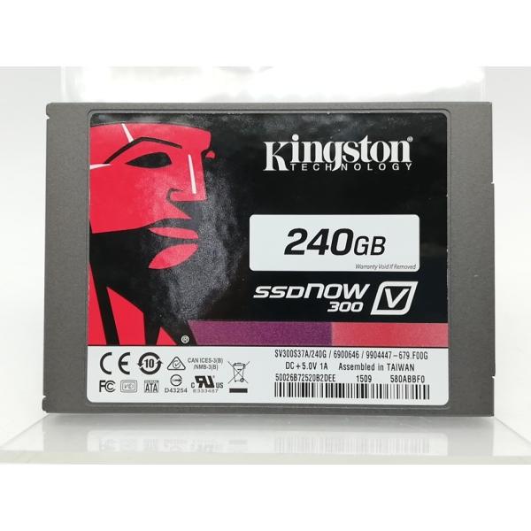 ■分類：SSD■ランク：中古■メーカー：Kingston■製造番号：50026B72520B2DEE■備考：付属品：本体のみ■保証期間：１週間■注意事項：お客様のモニター発色の具合によって、実際の商品と色合いが異なる場合があります。