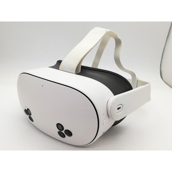 ■分類：ヘッドマウントディスプレイ■ランク：ランクB■メーカー：Meta■製造番号：340YC10G7G02B8■備考：状態：外装・コントローラーにスレ、ヘッドバンド変色あり 付属品：充電アダプタ、USBケーブル、コントローラ左右 ※箱、印...