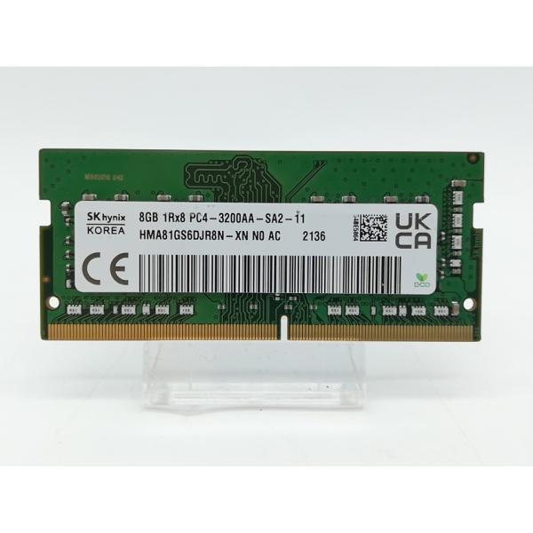 ■分類：メモリー■ランク：中古■メーカー：260PIN■製造番号：SK 2136■備考：SKhynix付属品：本体のみ■保証期間：１週間■注意事項：お客様のモニター発色の具合によって、実際の商品と色合いが異なる場合があります。