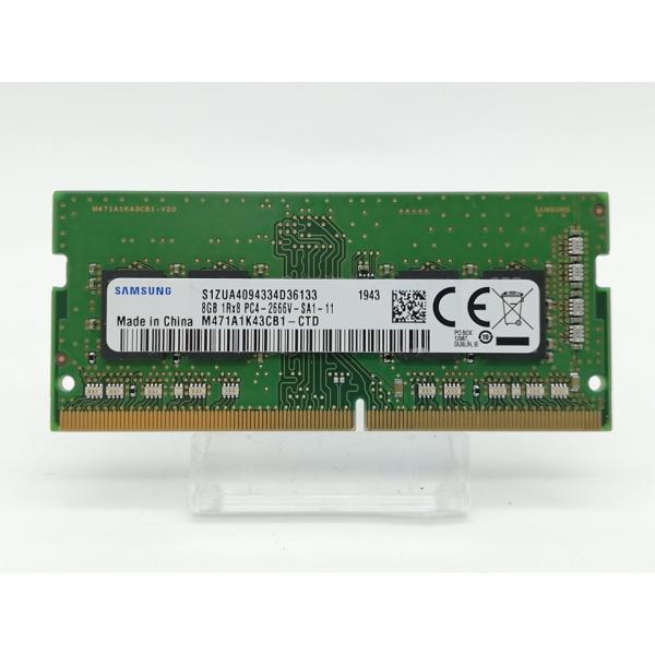 ■分類：メモリー■ランク：中古■メーカー：260PIN■製造番号：S 1943■備考：SAMSUNG付属品：本体のみ■保証期間：１週間■注意事項：お客様のモニター発色の具合によって、実際の商品と色合いが異なる場合があります。