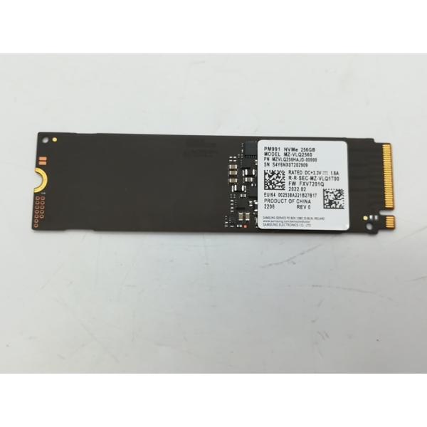 ■分類：SSD■ランク：中古■メーカー：各社■製造番号：S4Y6NX0T202909■備考：SAMSUNG PM991 MZVLQ256HAJD-00000 付属品：本体のみ■保証期間：１週間■注意事項：お客様のモニター発色の具合によって、...