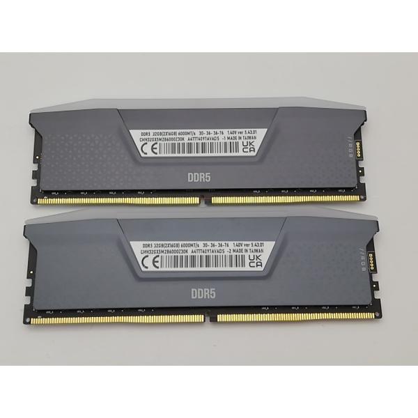 ■分類：メモリー■ランク：中古■メーカー：DDR5■製造番号：CO VADS-1/VADS-2■備考：CORSAIR VENGEANCE RGB 付属品：本体のみ■保証期間：１週間■注意事項：お客様のモニター発色の具合によって、実際の商品と...