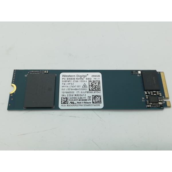 ■分類：SSD■ランク：中古■メーカー：各社■製造番号：22061M800612■備考：W.D. SDBPNPZ-256G-1006 付属品：本体のみ■保証期間：１週間■注意事項：お客様のモニター発色の具合によって、実際の商品と色合いが異な...