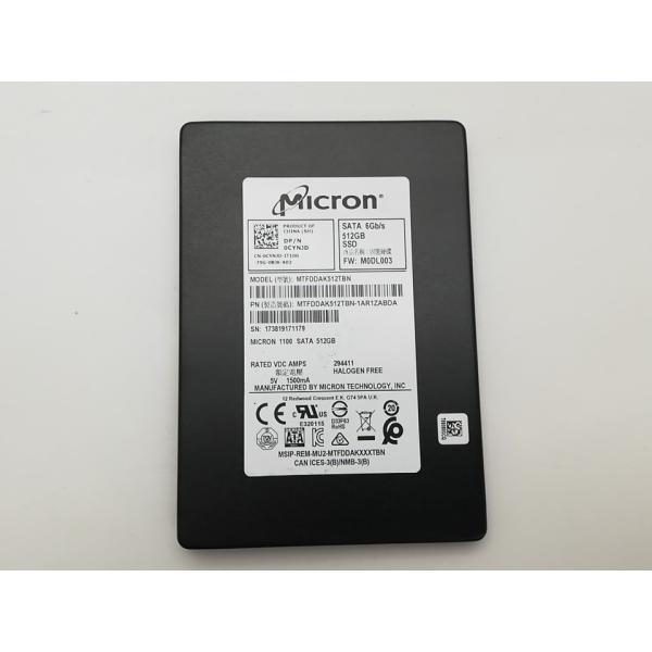 ■分類：SSD■ランク：中古■メーカー：各社2.5SSD■製造番号：173819171179■備考：Micron MTFDDAK512TBN-1AR1ZABDA 付属品：本体のみ■保証期間：１週間■注意事項：お客様のモニター発色の具合によっ...