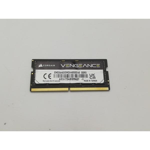 ■分類：メモリー■ランク：中古■メーカー：262PIN■製造番号：CO 9H27-1■備考：CORSAIR VENGEANCE DDR5付属品：本体のみ■保証期間：１週間■注意事項：お客様のモニター発色の具合によって、実際の商品と色合いが異...