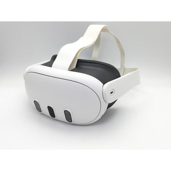 ■分類：ヘッドマウントディスプレイ■ランク：ランクB■メーカー：Meta■製造番号：2G0YC5ZG9H002M■備考：状態：バンドに黄ばみ、本体とコントローラーにスレあり、接眼部左ロック緩め付属品：箱、印刷物、コントローラー左右、ストラッ...