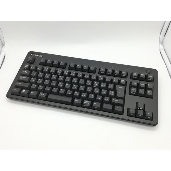 ■分類：パソコン用アクセサリー■ランク：中古■メーカー：東プレ■製造番号：240402657A■備考：■キーボード/テンキーレス/JIS配列/静電容量無接点方式/APC/30g/BT/有線状態：キーキャップ小さいスレ付属品：USBケーブル(...