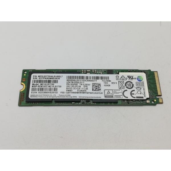 ■分類：SSD■ランク：中古■メーカー：各社■製造番号：S3TPNX0M603930■備考：SAMSUNG MZVLB1T0HALR-000L7 付属品：本体のみ■保証期間：１週間■注意事項：お客様のモニター発色の具合によって、実際の商品と...