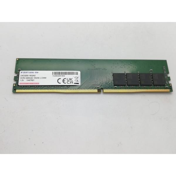 ■分類：メモリー■ランク：中古■メーカー：DDR4■製造番号：S 1632/1633■備考：Samsung / ドスパラセレクト 付属品：本体のみ■保証期間：１週間■注意事項：お客様のモニター発色の具合によって、実際の商品と色合いが異なる場...