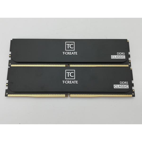 ■分類：メモリー■ランク：中古■メーカー：DDR5■製造番号：T-CREATE/CLASSIC 0129 0130■備考：T-CREATE/CLASSIC付属品：箱、ロゴステッカー■保証期間：１週間■注意事項：お客様のモニター発色の具合によ...