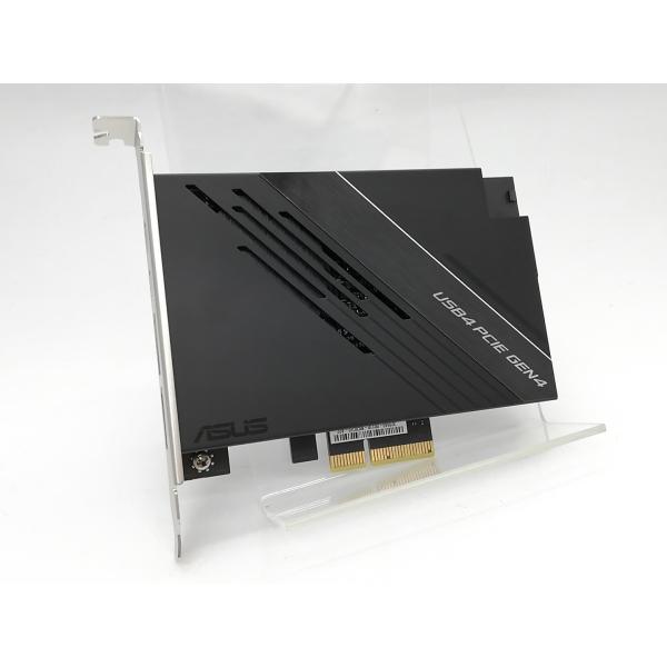 ■分類：PCI/PCIeカード■ランク：中古■メーカー：ASUS■製造番号：S4C0KC008267KHW■備考：付属品：箱、印刷物、DisplayPortケーブル*2、USB4ヘッダーケーブル(14-1 pin)、USB 2.0ヘッダーケ...
