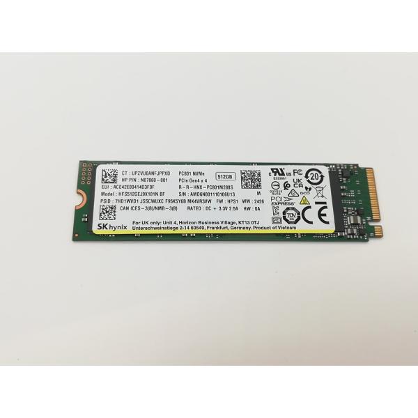 ■分類：SSD■ランク：中古■メーカー：各社■製造番号：AMD6N001110106U13■備考：SKHynix HFS512GEJ9X101N 付属品：本体のみ■保証期間：１週間■注意事項：お客様のモニター発色の具合によって、実際の商品と...