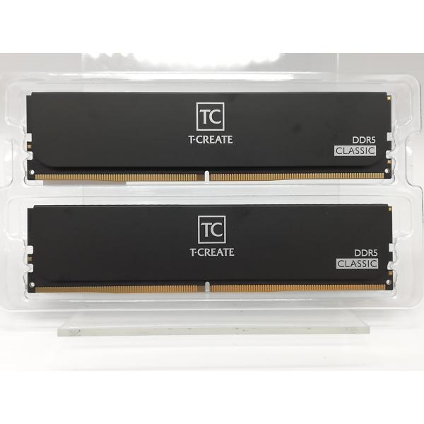 ■分類：メモリー■ランク：中古■メーカー：DDR5■製造番号：T-CREATE 0131/0132■備考：T-CREATE付属品：箱■保証期間：１週間■注意事項：お客様のモニター発色の具合によって、実際の商品と色合いが異なる場合があります。