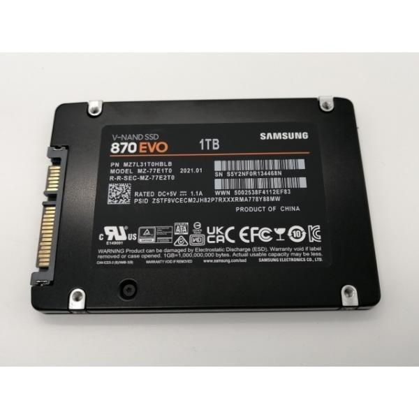 ■分類：SSD■ランク：中古■メーカー：SAMSUNG■製造番号：S5Y2NF0R134468N■備考：付属品：本体のみ■保証期間：１週間■注意事項：お客様のモニター発色の具合によって、実際の商品と色合いが異なる場合があります。