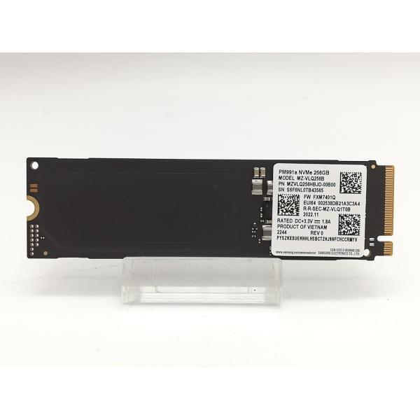 ■分類：SSD■ランク：中古■メーカー：各社■製造番号：S6F6NL0TB43565■備考：Samsung PM991a  (MZ-VLQ256B)付属品：本体のみ■保証期間：１週間■注意事項：お客様のモニター発色の具合によって、実際の商品...
