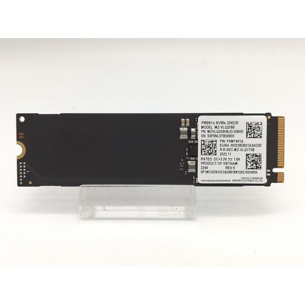 ■分類：SSD■ランク：中古■メーカー：各社■製造番号：S6F6NL0TB06800■備考：Samsung PM991a  (MZ-VLQ256B) 付属品：本体のみ■保証期間：１週間■注意事項：お客様のモニター発色の具合によって、実際の商...