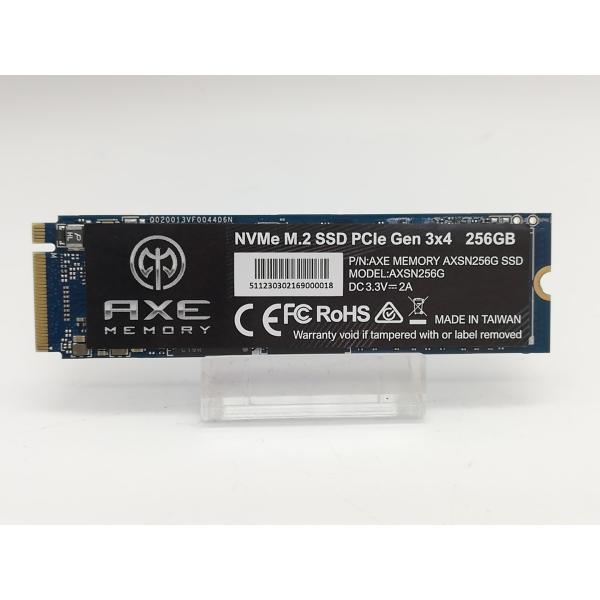 ■分類：SSD■ランク：中古■メーカー：各社■製造番号：511230302169000018■備考：AXE MEMORY AXSN256G 付属品：本体のみ■保証期間：１週間■注意事項：お客様のモニター発色の具合によって、実際の商品と色合い...