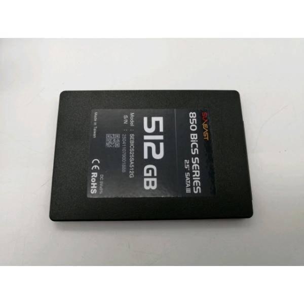 ■分類：SSD■ランク：中古■メーカー：各社2.5SSD■製造番号：250411079001888■備考：SEBICS25SA512G 付属品：本体のみ■保証期間：１週間■注意事項：お客様のモニター発色の具合によって、実際の商品と色合いが異...