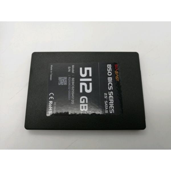 ■分類：SSD■ランク：中古■メーカー：各社2.5SSD■製造番号：386E07590CC900217431■備考：SEBICS25SA512G 付属品：本体のみ■保証期間：１週間■注意事項：お客様のモニター発色の具合によって、実際の商品と...