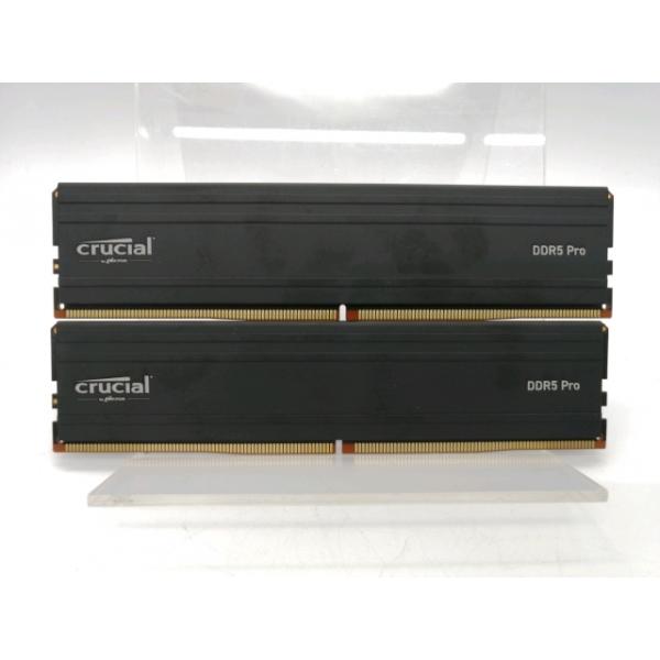 ■分類：メモリー■ランク：中古■メーカー：DDR5■製造番号：CR 24AE/24AF■備考：crucial DDR5 Pro 付属品：本体のみ■保証期間：１週間■注意事項：お客様のモニター発色の具合によって、実際の商品と色合いが異なる場合...