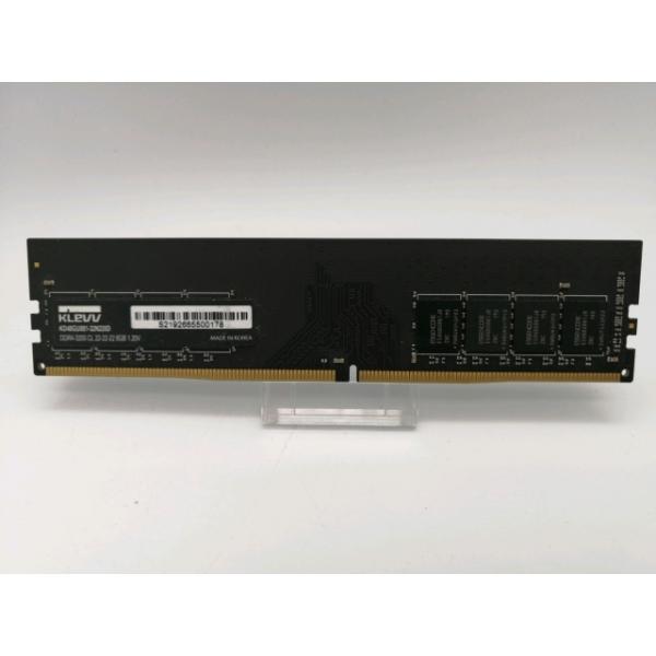 ■分類：メモリー■ランク：中古■メーカー：DDR4■製造番号：EC 0631/0178■備考：※複数在庫の商品の為、画像はイメージです。 ESSENCORE/KLEVV 付属品：本体のみ■保証期間：１週間■注意事項：お客様のモニター発色の具...