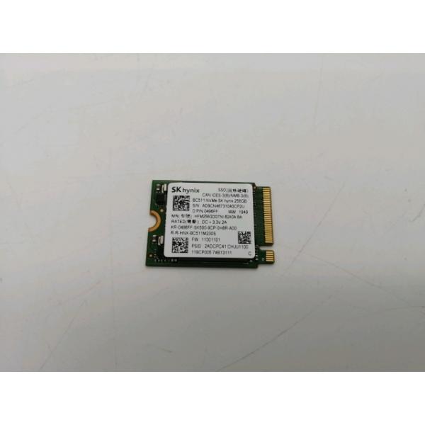 ■分類：SSD■ランク：中古■メーカー：各社■製造番号：AD9CN46731040CP2U■備考：SK Hynix BC511 (HFM256GDGTNI-82A0A BA) 付属品：本体のみ■保証期間：１週間■注意事項：お客様のモニター発...