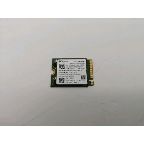 ■分類：SSD■ランク：中古■メーカー：各社■製造番号：AD9CN46731040CP27■備考：SK Hynix BC511 (HFM256GDGTNI-82A0A BA) 付属品：本体のみ■保証期間：１週間■注意事項：お客様のモニター発...
