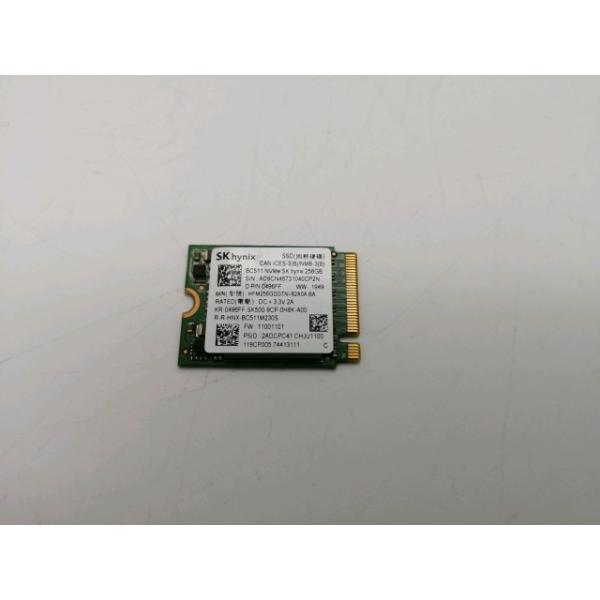 ■分類：SSD■ランク：中古■メーカー：各社■製造番号：AD9CN46731040CP2N■備考：SK Hynix BC511 (HFM256GDGTNI-82A0A BA) 付属品：本体のみ■保証期間：１週間■注意事項：お客様のモニター発...
