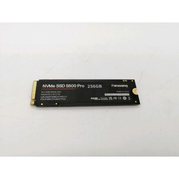■分類：SSD■ランク：中古■メーカー：各社■製造番号：FXS500Pro241910125■備考：Fanxiana IP380C256GM2H7HQS 付属品：本体のみ■保証期間：１週間■注意事項：お客様のモニター発色の具合によって、実際...