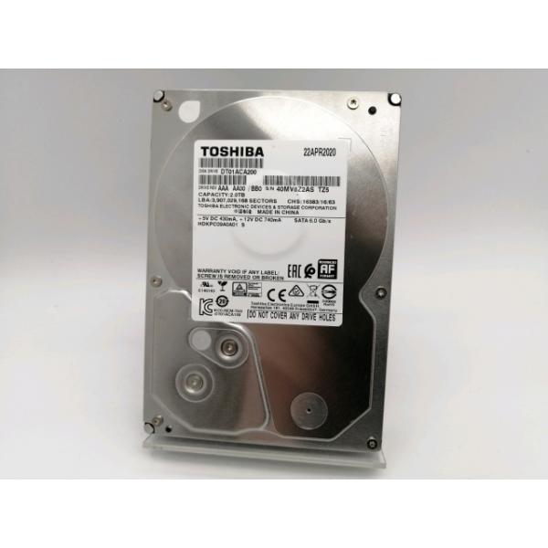 ■分類：3.5インチ 内蔵型SATA HDD■ランク：中古■メーカー：TOSHIBA■製造番号：40MV8Z2ASTZ5■備考：付属品：本体のみ■保証期間：１週間■注意事項：お客様のモニター発色の具合によって、実際の商品と色合いが異なる場合...