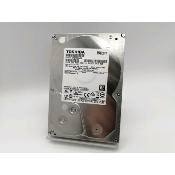 ■分類：3.5インチ 内蔵型SATA HDD■ランク：中古■メーカー：TOSHIBA■製造番号：37L5TKEASTZ5■備考：付属品：本体のみ■保証期間：１週間■注意事項：お客様のモニター発色の具合によって、実際の商品と色合いが異なる場合...