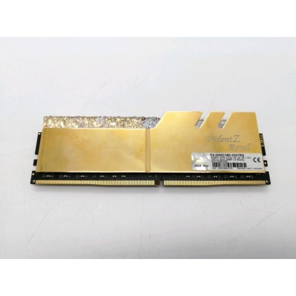 ■分類：メモリー■ランク：中古■メーカー：DDR4■製造番号：G.SKILL/TridentZRoyal 2369 2370■備考：※複数在庫の商品の為、画像はイメージです。 G.SKILL/TridentZRoyal 付属品：本体のみ■保...