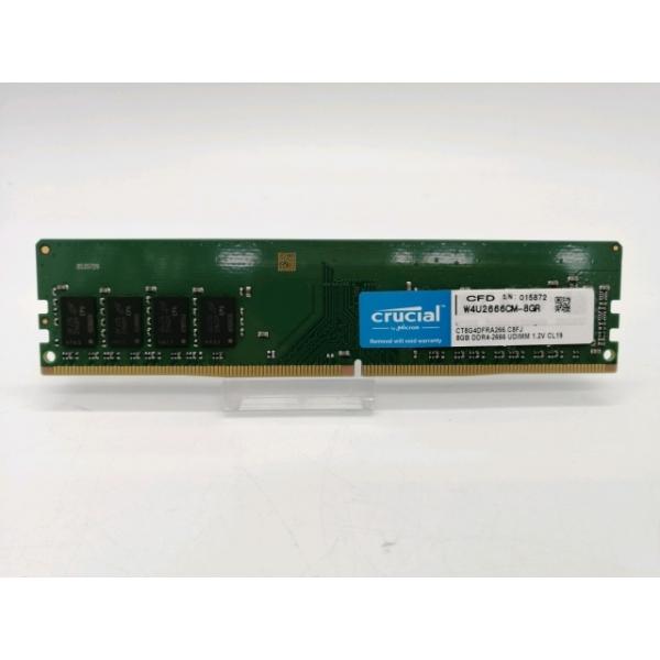 ■分類：メモリー■ランク：中古■メーカー：DDR4■製造番号：M/CR 5872*2■備考：Micron/crucial 付属品：本体のみ■保証期間：１週間■注意事項：お客様のモニター発色の具合によって、実際の商品と色合いが異なる場合があります。