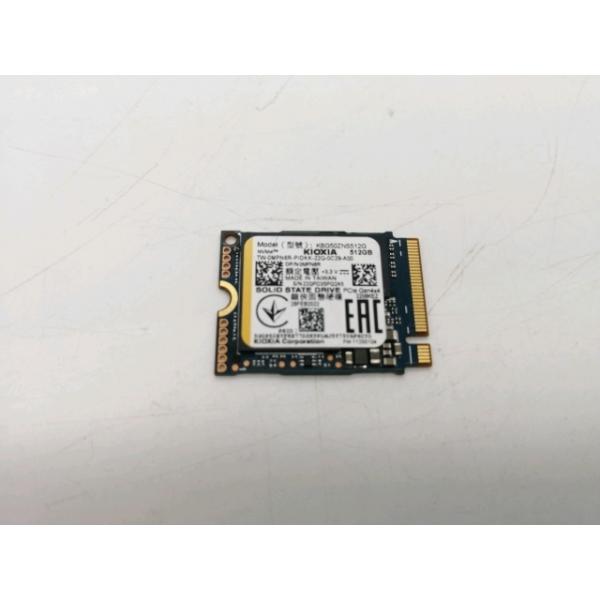 ■分類：SSD■ランク：中古■メーカー：各社■製造番号：22QPD3SPQ2A5■備考：KIOXIA KBG50ZNS512G 付属品：本体のみ■保証期間：１週間■注意事項：お客様のモニター発色の具合によって、実際の商品と色合いが異なる場合...