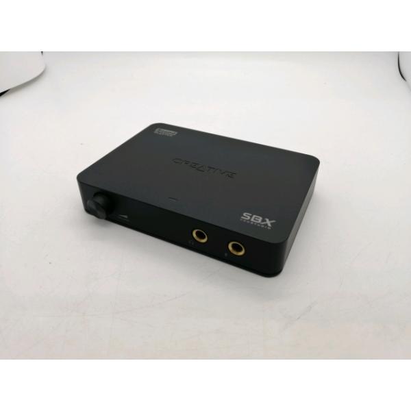 ■分類：サウンドカード■ランク：中古■メーカー：Creative■製造番号：YDSB1240035000122B■備考：状態：外装軽度スレ 付属品：箱、印刷物、ディスク*2、USBケーブル、オーディオ変換ケーブル■保証期間：１週間■注意事項...