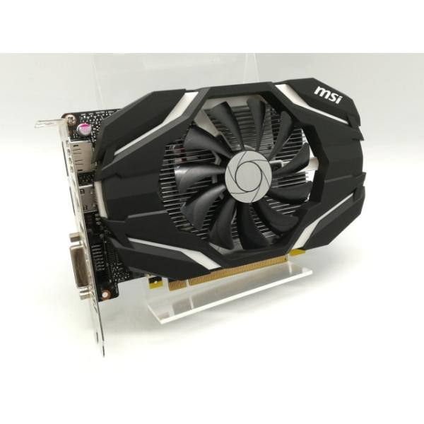 ■分類：ビデオボード■ランク：中古■メーカー：MSI■製造番号：602-V809-783SD1702095336■備考：状態：ブラケットに変色あり 付属品：箱（緩衝材一部無し/箱破損あり）・印刷物 箱、製造番号違い■保証期間：１週間■注意事...