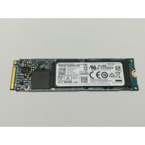 ■分類：SSD■ランク：中古■メーカー：各社■製造番号：37PB53R9KSGU■備考：TOSHIBA THNSN5256GPUK付属品：本体のみ■保証期間：１週間■注意事項：お客様のモニター発色の具合によって、実際の商品と色合いが異なる場...