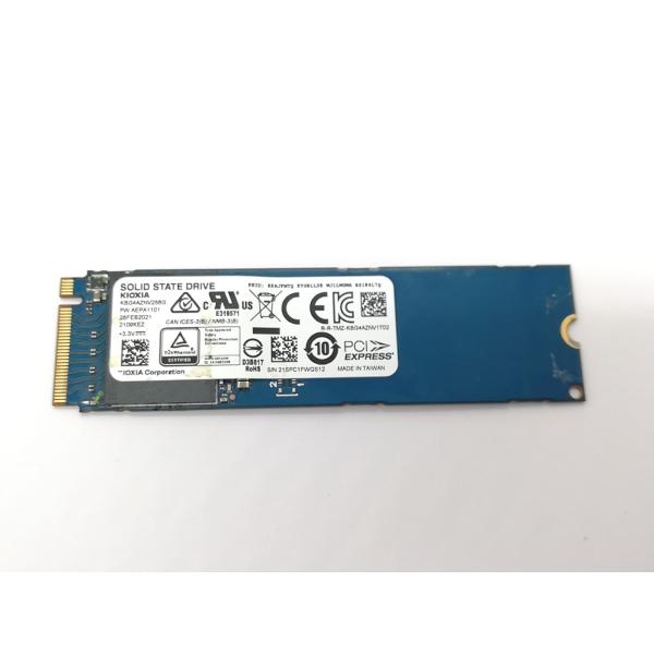 ■分類：SSD■ランク：中古■メーカー：各社■製造番号：21SPC1FWQS12■備考：KIOXIA/K8G4AZNV256G 付属品：本体のみ■保証期間：１週間■注意事項：お客様のモニター発色の具合によって、実際の商品と色合いが異なる場合...