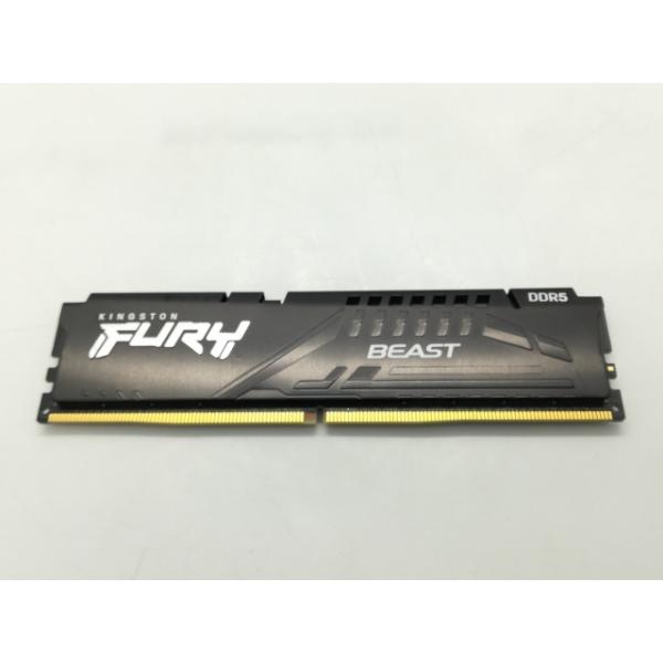 ■分類：メモリー■ランク：中古■メーカー：DDR5■製造番号：K K000273■備考：Kingston FURY Beast KF560C36BBE-32 付属品：本体のみ■保証期間：１週間■注意事項：お客様のモニター発色の具合によって、...