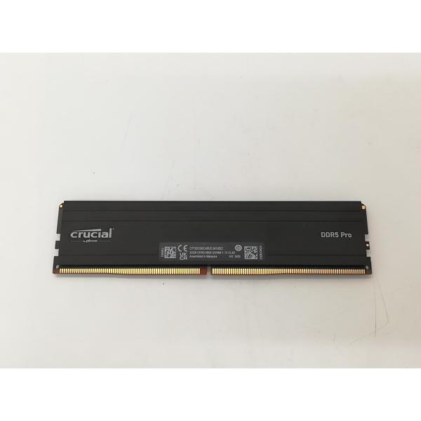 ■分類：メモリー■ランク：中古■メーカー：DDR5■製造番号：E92DC9C5■備考：Crucial付属品：本体のみ■保証期間：１週間■注意事項：お客様のモニター発色の具合によって、実際の商品と色合いが異なる場合があります。