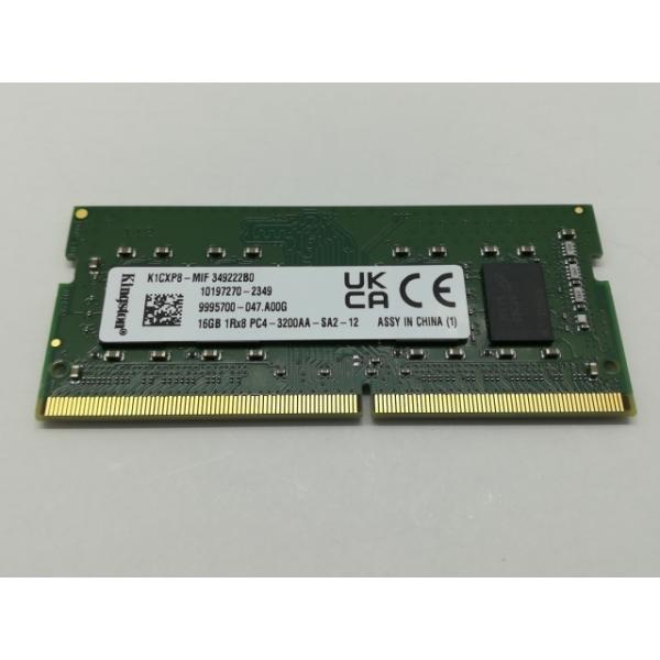 ■分類：メモリー■ランク：中古■メーカー：260PIN■製造番号：2349■備考：kingston/Micron 付属品：本体のみ■保証期間：１週間■注意事項：お客様のモニター発色の具合によって、実際の商品と色合いが異なる場合があります。