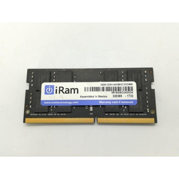 ■分類：メモリー■ランク：中古■メーカー：260PIN■製造番号：1732*2■備考：iRam/SKHynix■保証期間：１週間■注意事項：お客様のモニター発色の具合によって、実際の商品と色合いが異なる場合があります。