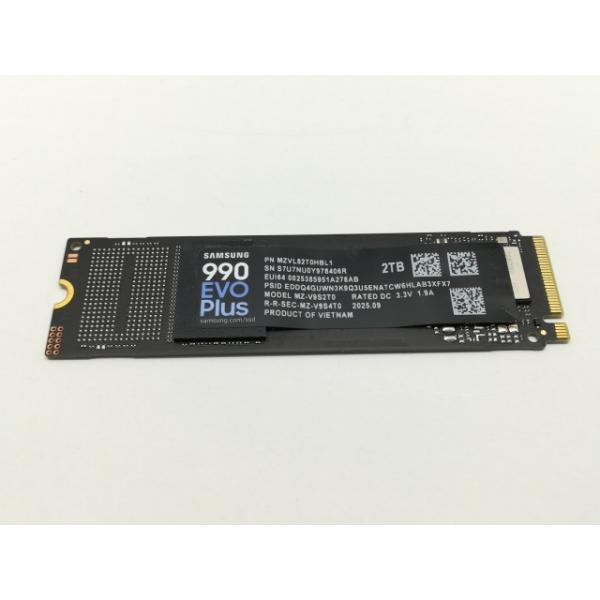 ■分類：SSD■ランク：中古■メーカー：SAMSUNG■製造番号：S7U7NU0Y978406■備考：付属品：箱・印刷物■保証期間：１週間■注意事項：お客様のモニター発色の具合によって、実際の商品と色合いが異なる場合があります。