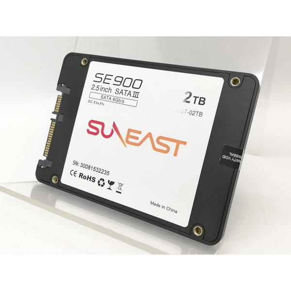 ■分類：SSD■ランク：中古■メーカー：各社2.5SSD■製造番号：30081532235■備考：SUNEAST/SE90025ST-02TB 状態：情報ラベル印字擦れあり 付属品：本体のみ■保証期間：１週間■注意事項：お客様のモニター発色...
