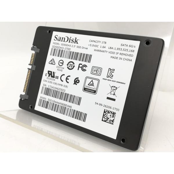 ■分類：SSD■ランク：中古■メーカー：SanDisk■製造番号：172419420503■備考：付属品：箱、印刷物 ※箱傷みあり■保証期間：１週間■注意事項：お客様のモニター発色の具合によって、実際の商品と色合いが異なる場合があります。