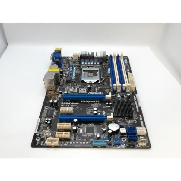 ■分類：マザーボード■ランク：中古■メーカー：ASRock■製造番号：1AM0X2075005■備考：BIOS ver：L1.71Y 状態：ホコリの付着があります。 付属品：I/Oパネルシールド、SATAケーブルX3、スピーカー■保証期間：...